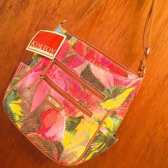 Koltov | Bags | Koltov Collections Floral Jungle Handbag | Poshmark